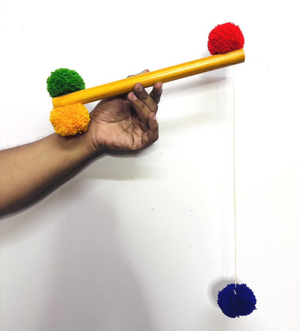 Pom Pom Stick - 12" - Funtime Magic